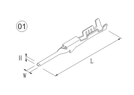 DJ611-1.0X0.6S - 1.0 Series - YUEQING JINHAI AUTOPARTS CO., LTD