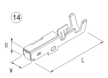 DJ626-1.5X0.8A - 1.5 Series - YUEQING JINHAI AUTOPARTS CO., LTD