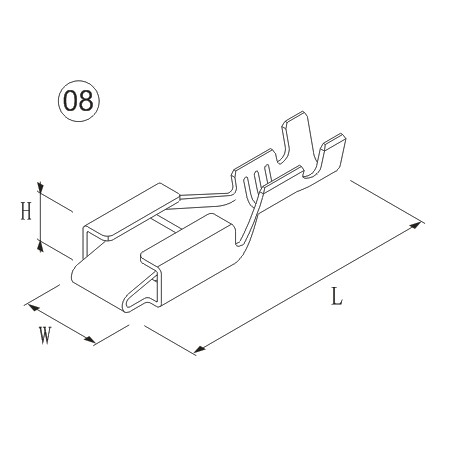 DJ621-B6.3A - 6.3 Series - YUEQING JINHAI AUTOPARTS CO., LTD