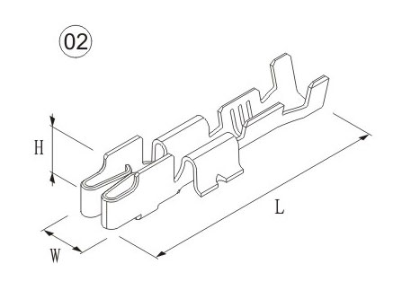 24602-03B21B - Terminal Of Fuse Box Series - YUEQING JINHAI AUTOPARTS CO., LTD