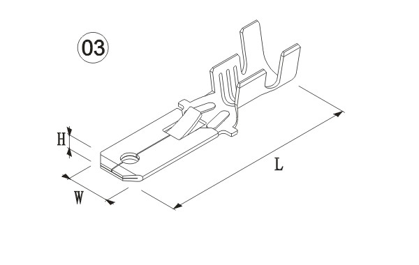 DJ611-6.3C - 6.3系列 - 接插件|汽车接插件|护套|连接器|汽车连接器--乐清金海汽配有限公司