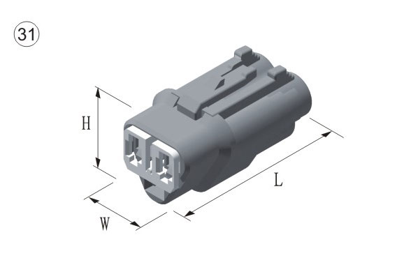 DJ7033-2.2-21 - 2.2系列 - 接插件|汽车接插件|护套|连接器|汽车连接器--乐清金海汽配有限公司