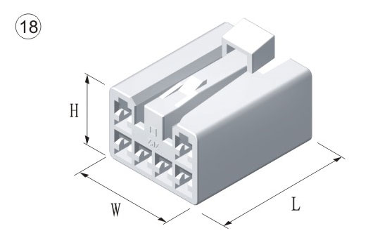 DJ7061-2.3-21 - 2.3系列 - 接插件|汽车接插件|护套|连接器|汽车连接器--乐清金海汽配有限公司